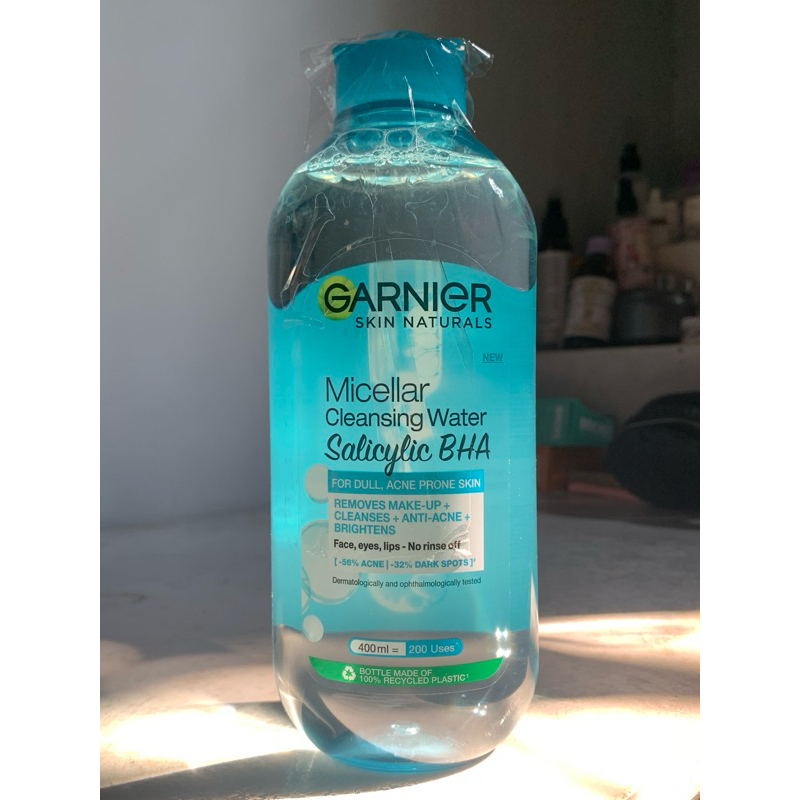 Jual garnier micellar water blue 400ml | Shopee Indonesia