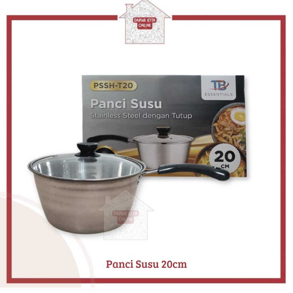 Jual Panci Rebus / Panci Kuah Mie Susu Stainless Steel / Panci Susu Stainless PSSH-T20 TB ...
