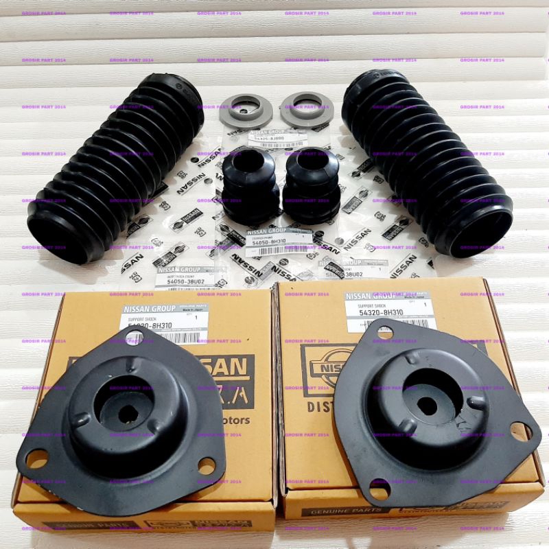 Jual SUPPORT SHOCK+BOOT SHOCK+STOPPER DEPAN+BEARING SUPPORT XTRAIL T30 ...