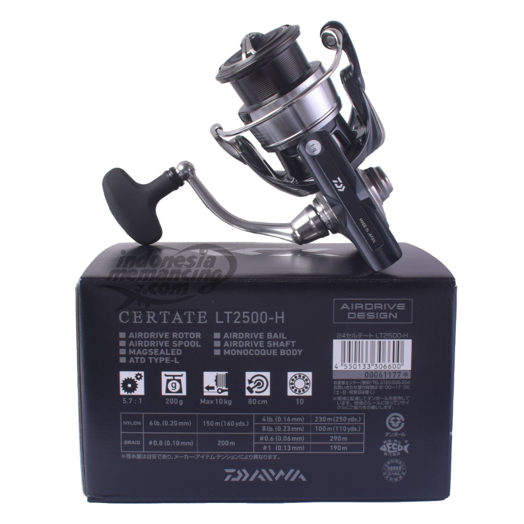Jual Reel Spinning Daiwa CERTATE LT 2024 - pilih ukuran | Shopee Indonesia