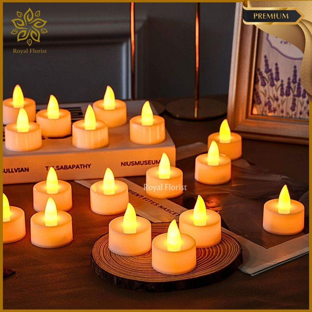 Jual Lilin Mini LED 1 PCS/Lampu Hias Elektrik Candle Light Lamp ...