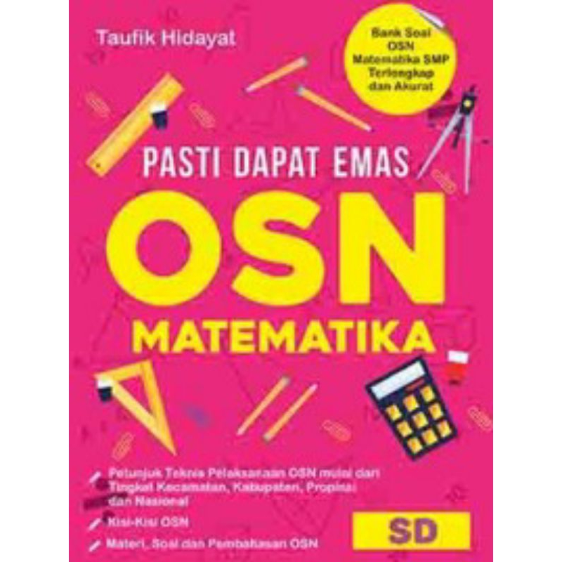 Jual Buku OSN PASTI DAPAT EMAS OSN MATEMATIKA SD-Buku Ori-Buku Asli ...