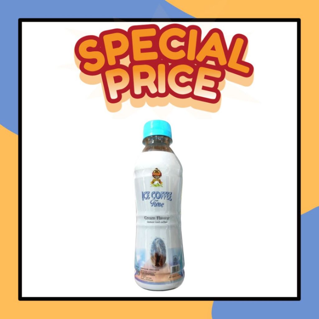 Jual Singa Ice Coffee Time Cream Flavor 250ml Botol Instant Iced Cofee ...