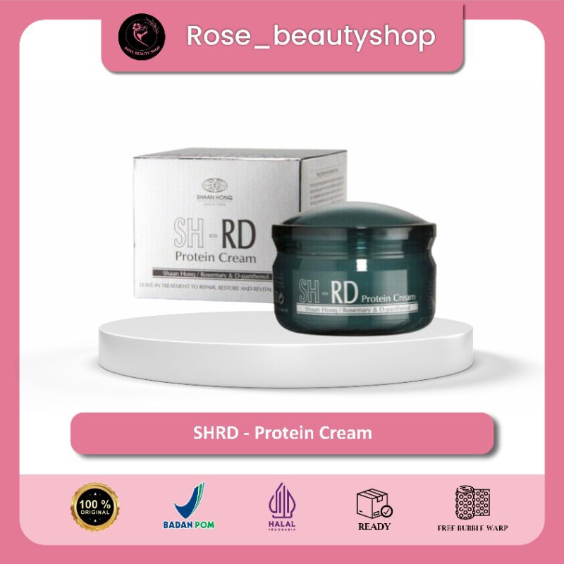 Jual SHRD Protein Cream 80ml / 50ml / 10ml | Moisturizer & Vitamin ...