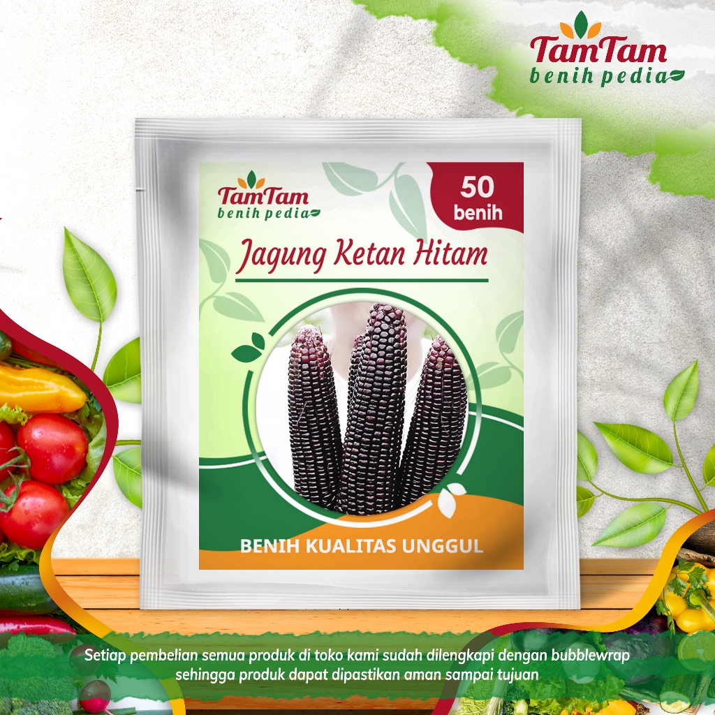 Jual Benih Jagung Pulut Ketan Hitam Madu (50biji) | Shopee Indonesia