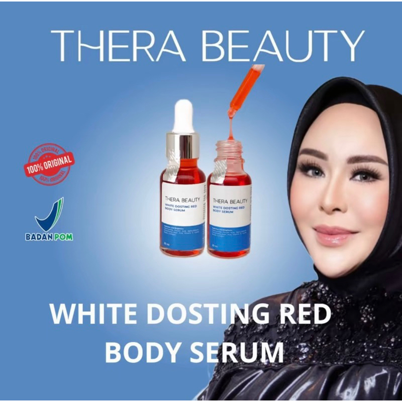 Jual THERA BEAUTY WHITE DOSTING RED BODY SERUM | Shopee Indonesia