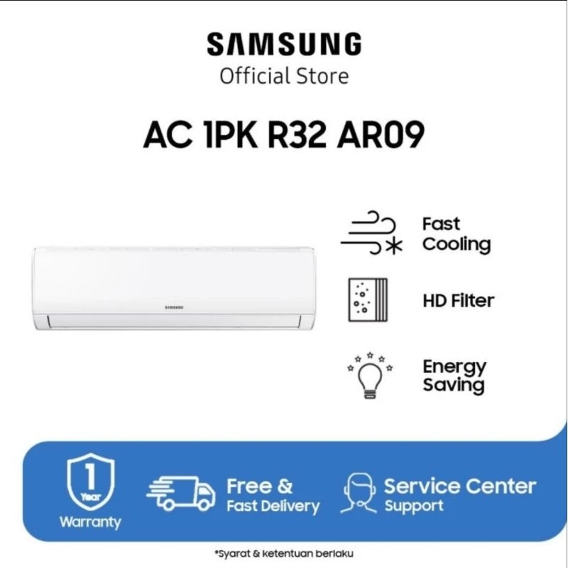 Jual AC SPLIT SAMSUNG APLHA INVERTER 1PK AR09AYHLAWKNSE | Shopee Indonesia