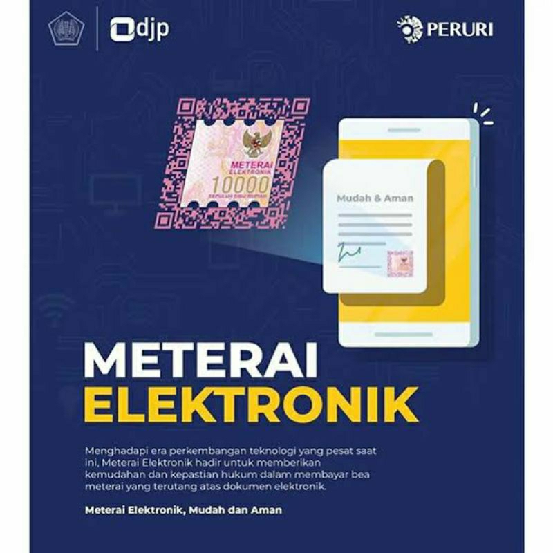 Jual E-meterai (Elektronik meterai peruri) | Shopee Indonesia