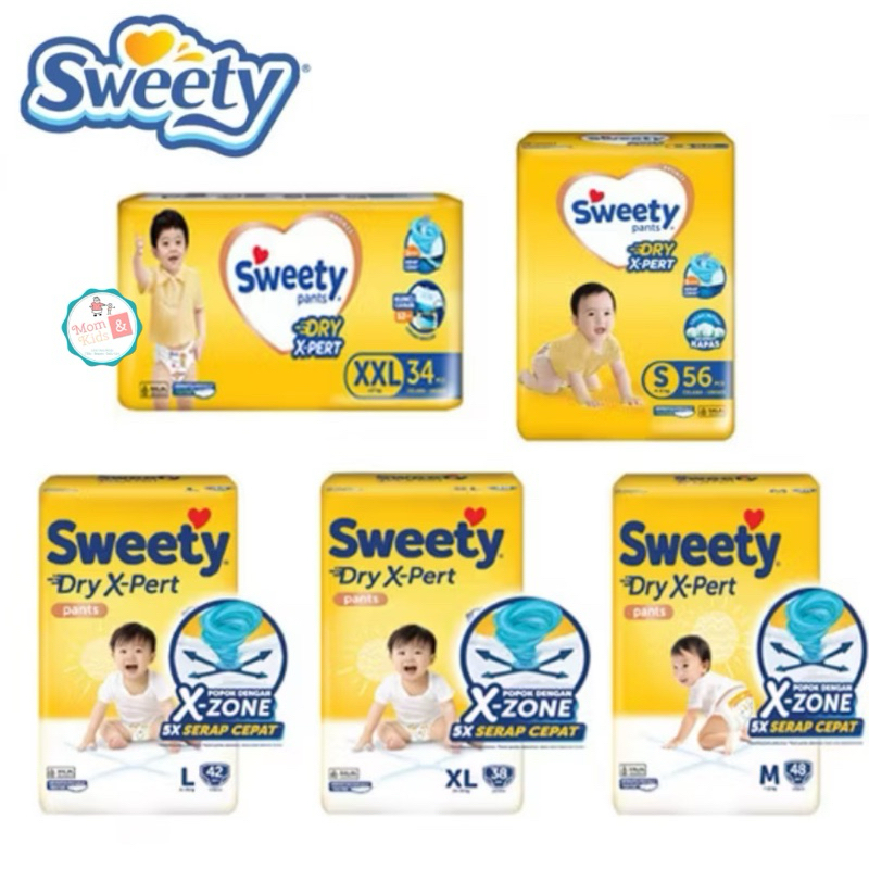 Jual SWEETY BRONZE PANTS DRY XPERT S56 M48 L42 XL38 XXL34 KUNING ...