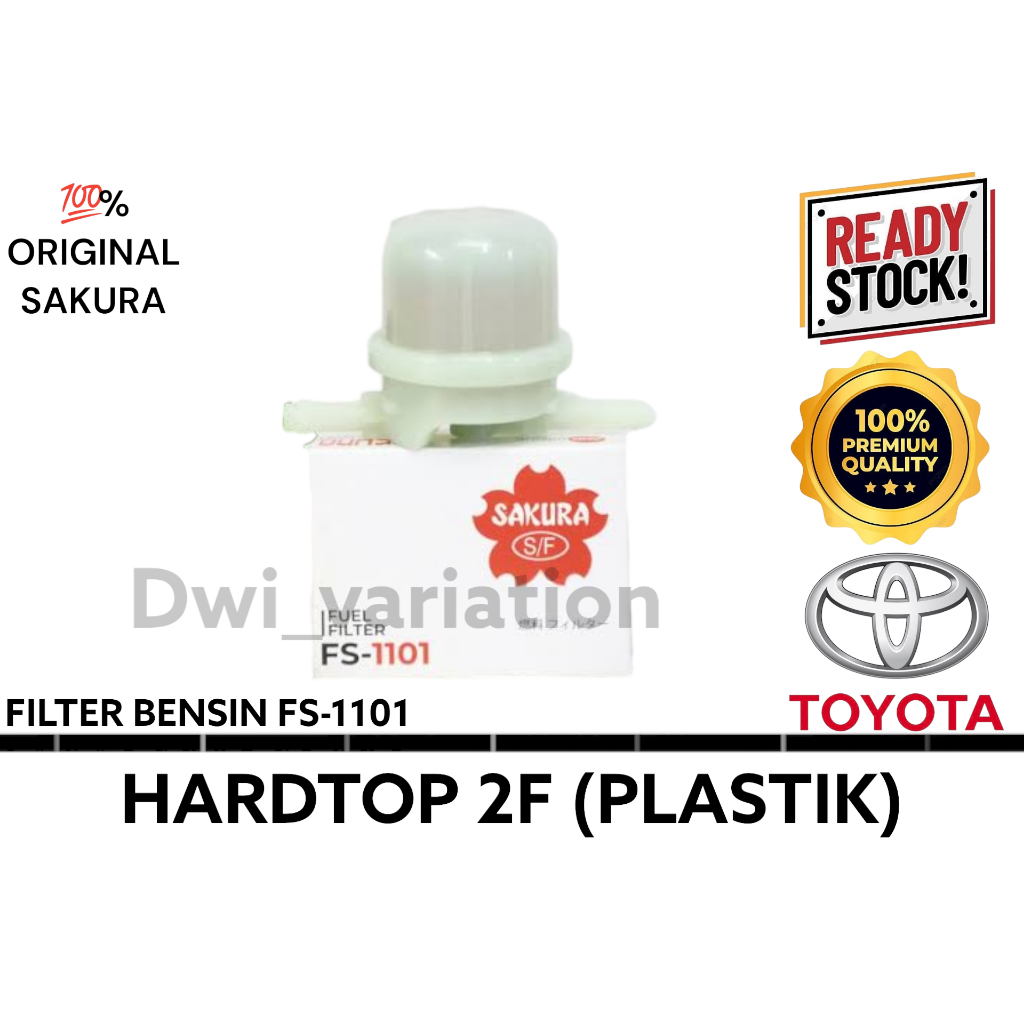 Jual FILTER BENSIN TOYOTA HARDTOP 2F MODEL PLASTIK ORIGINAL PRODUK ...