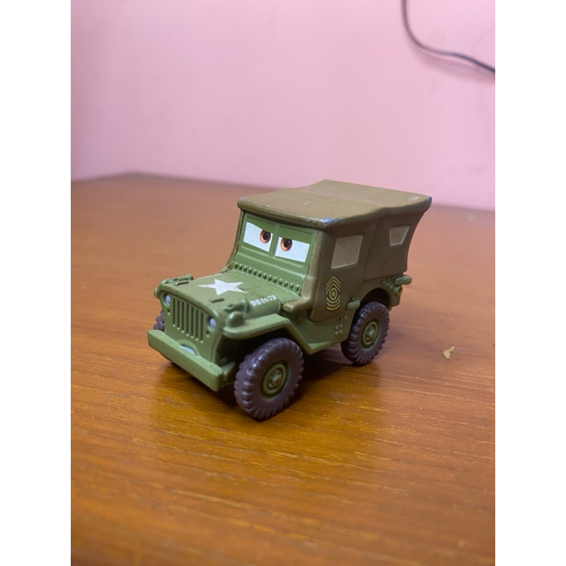 Jual DIECAST DISNEY PIXAR CARS SARGE | Shopee Indonesia