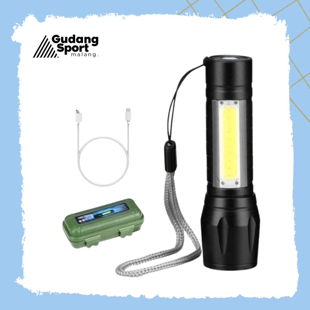 Jual Senter Outdoor Senter Swatt Mini LED XPE 511 | Shopee Indonesia