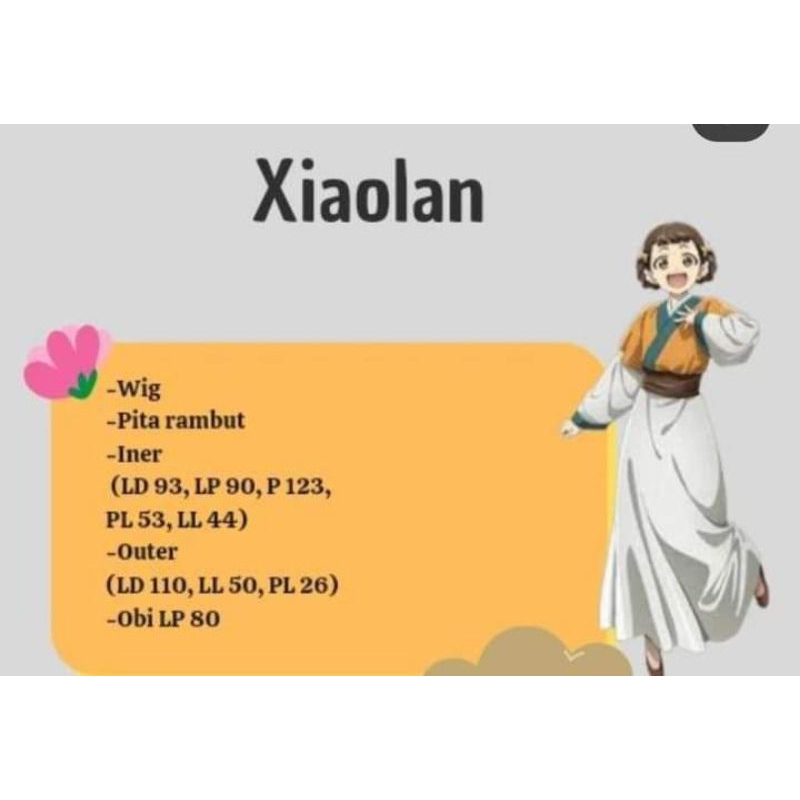 Jual Xiaolan anime the apothecary diaries kusuriya no hitorigoto ...