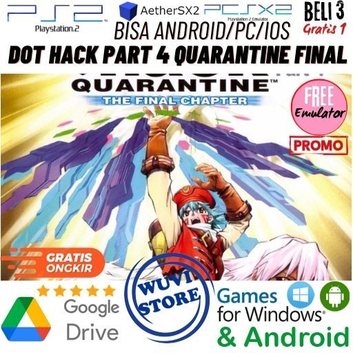 Jual PS 2 Dot Hack Part 4 Quarantine Final | Bisa di PC / Android / IOS ...