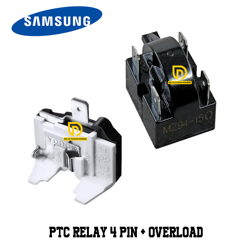 Jual Relay PTC 4 pin Overload Kulkas SAMSUNG 1 pintu / 2 pintu | Shopee ...