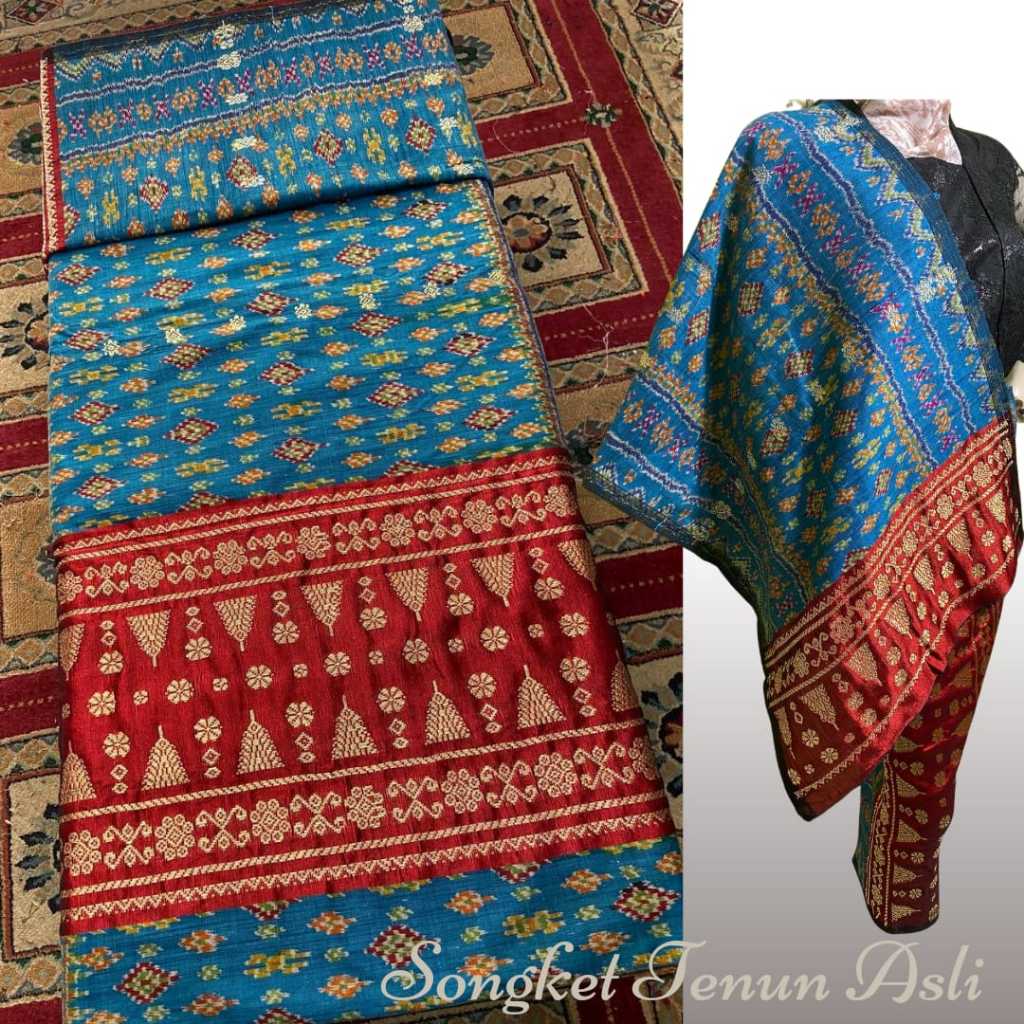 Jual Songket PaSH - Songket Palembang Motif Limar Tenun Asli Berbagai ...