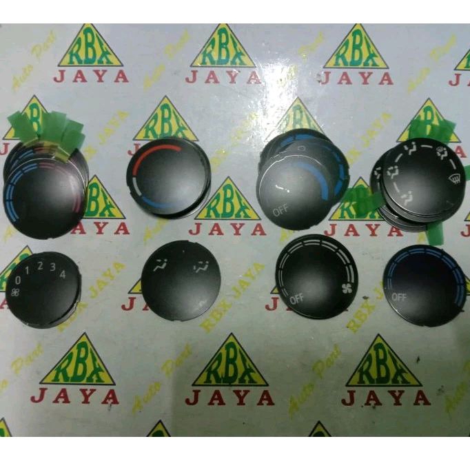 Jual Stiker Emblem Logo Knob Saklar Putaran Ac Original Universal ...
