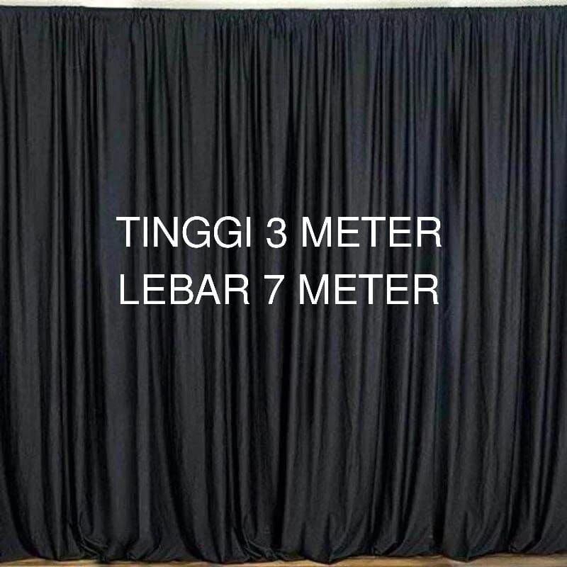 Jual backdrop background ukuran tinggi 3m x lebar 7meter pernikahan ...