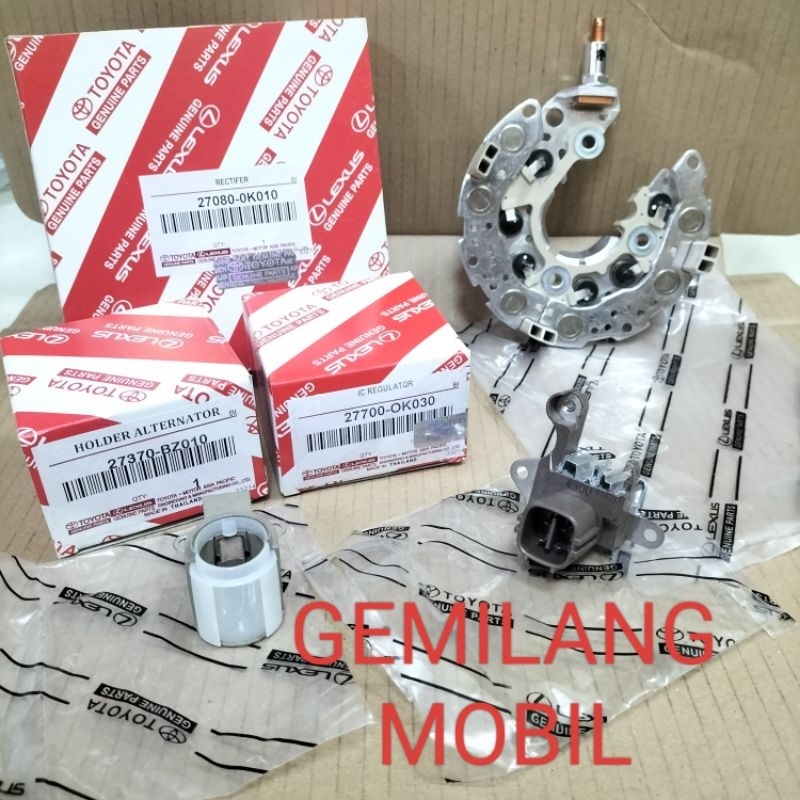 Jual RECTIFIER SILIKON DIODE IC REGULATOR HOLDER ALTERNATOR DINAMO CAS ...