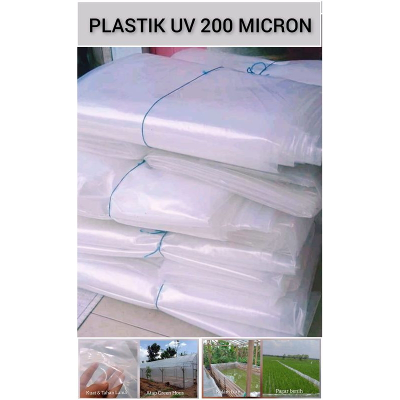 Jual Plastik UV 200 micron 13x4 meter | Shopee Indonesia