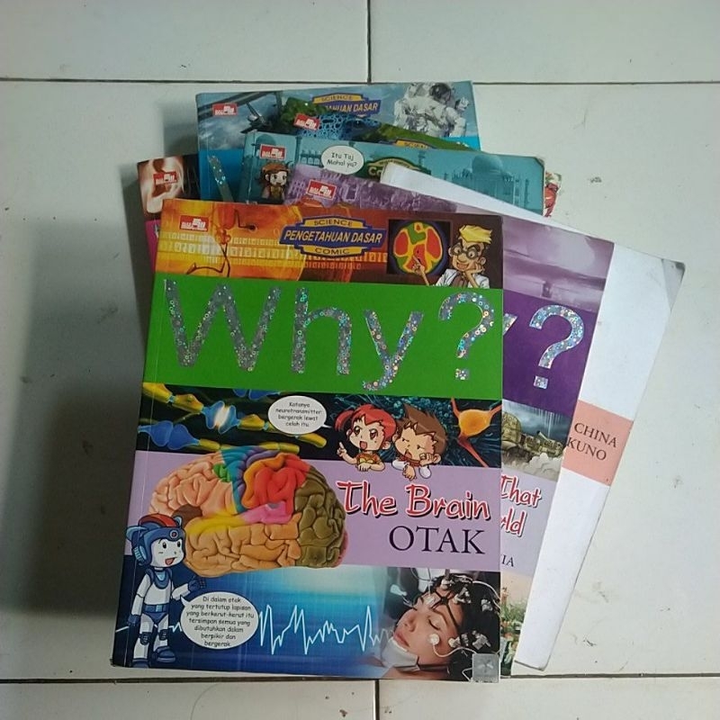 Jual Komik Seri WHY, Science Comic preloved original | Shopee Indonesia