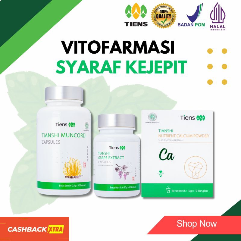 Jual VITO FARMASI HERBAL CHINA SYARAF KEJEPIT - SUSU MONGOL - EKSTRAK ...