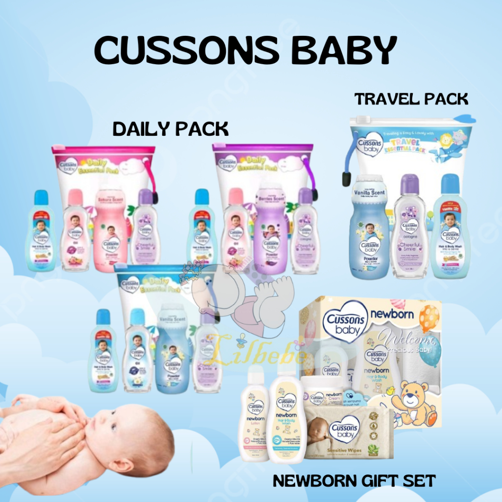 Jual Cussons Baby Newborn Pack Gift Set/ Cussons Baby Mini Gift Set ...
