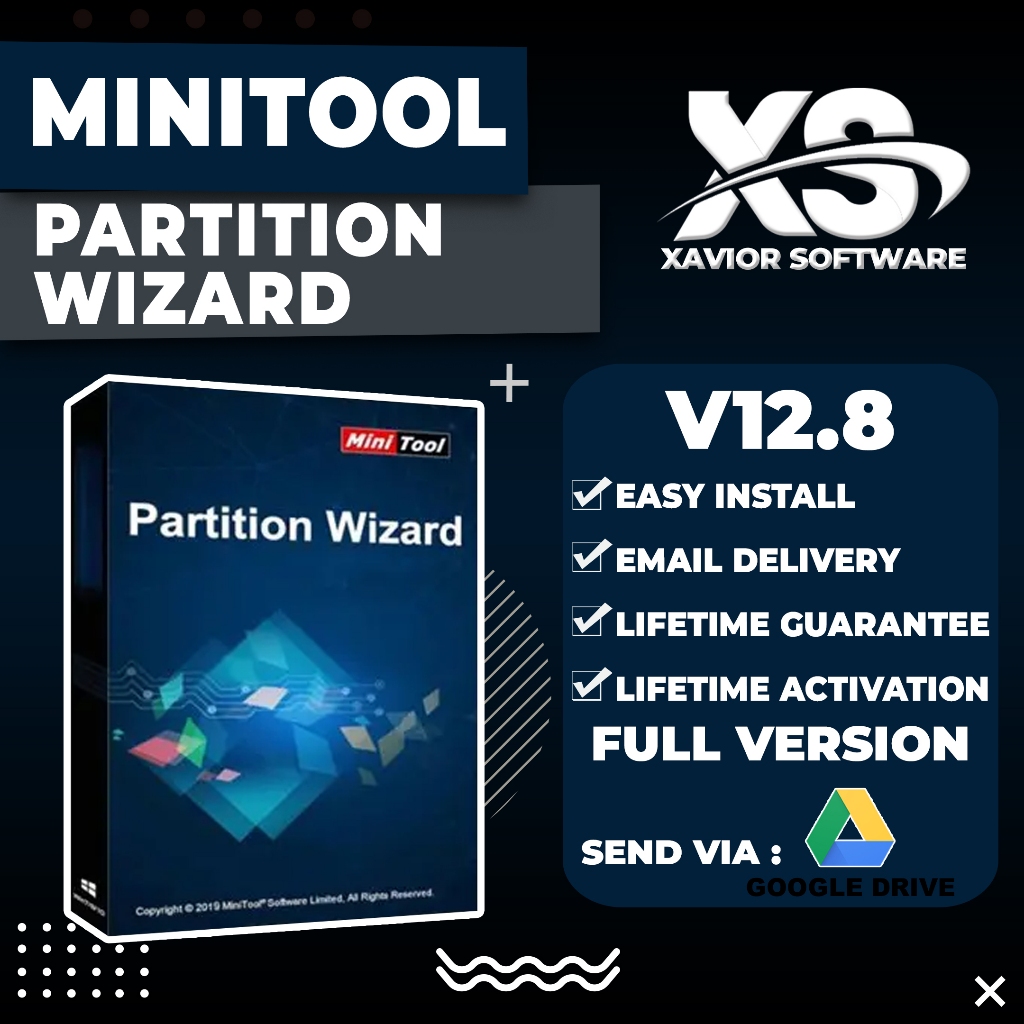 Jual Minitool Partition Wizard Technician 12 8 Full Version Versi