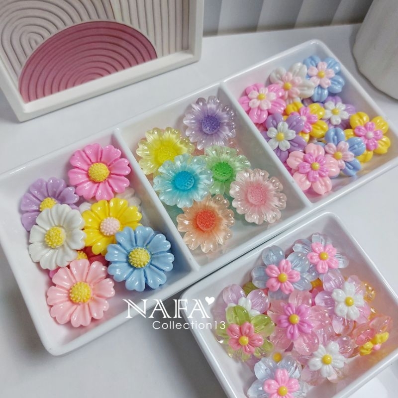 Jual (10 pcs) Clay Bunga Series | Shopee Indonesia