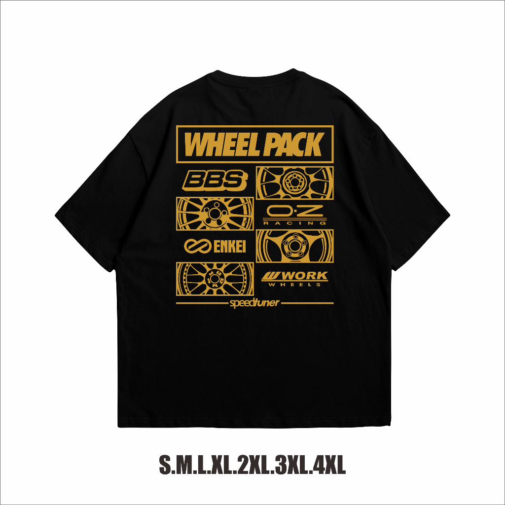 Jual KAOS BAJU TSHIRT SPEEDTUNER WHEEL ADDICT BBS ENKEI OZ RACING WORK WHEELS KAOS DISTRO PRIA ...