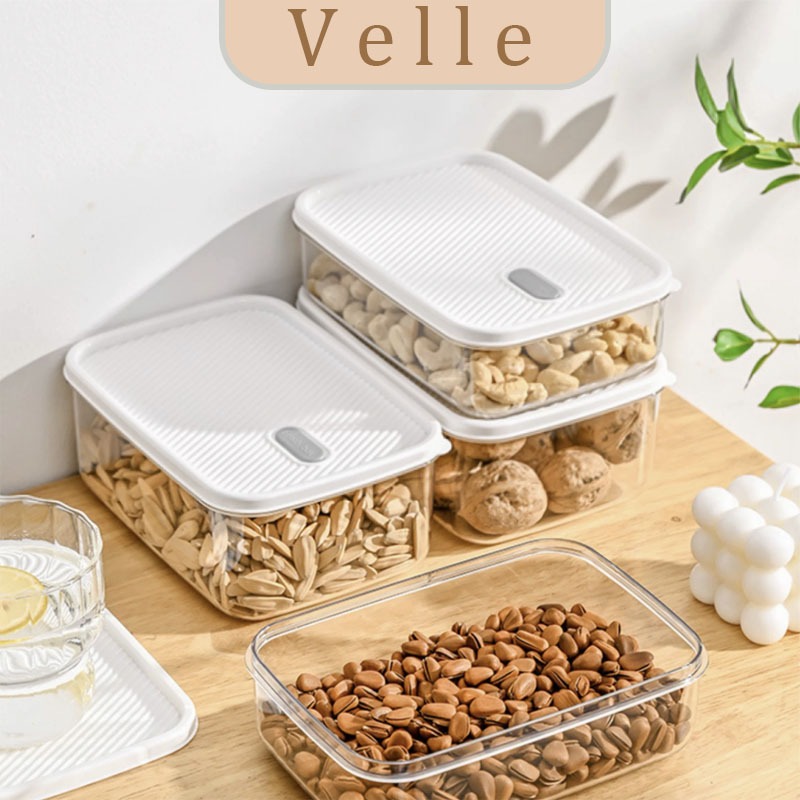 Jual VELLE Food Container Kulkas/ Tempat Makan Freezer Safe/ Kotak ...