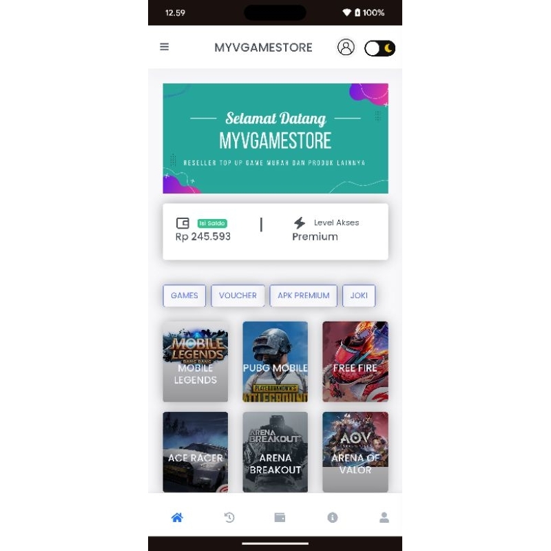 Jual full Source Code TopUp Game [TERBARU] | Shopee Indonesia