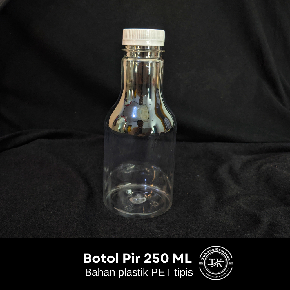 Jual Botol plastik PET pir 250 ML untuk minuman | Shopee Indonesia