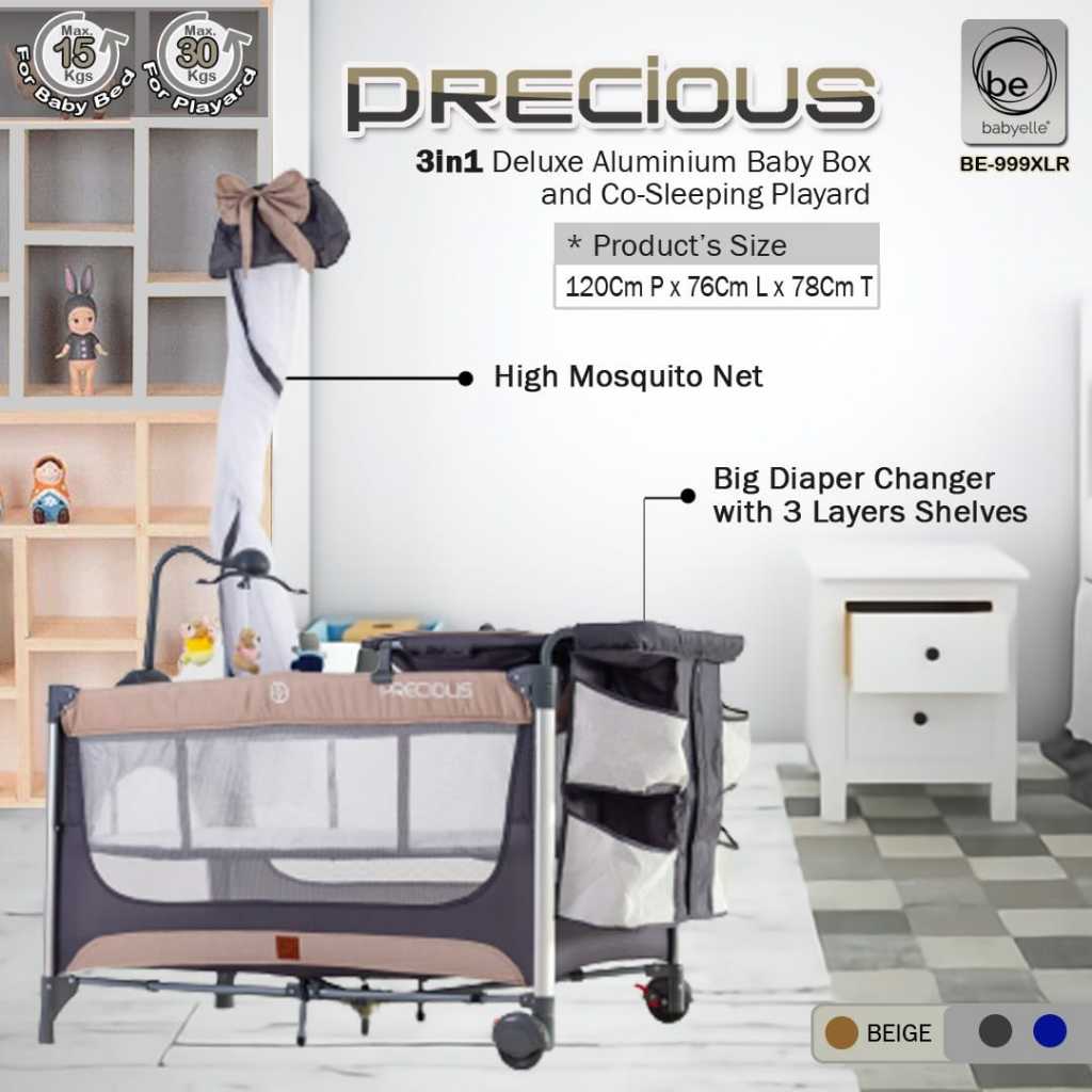 Jual BABYELLE BABY BOX BE 999 XLR PRECIOUS ANAK BAYI BALITA TAFEL ...