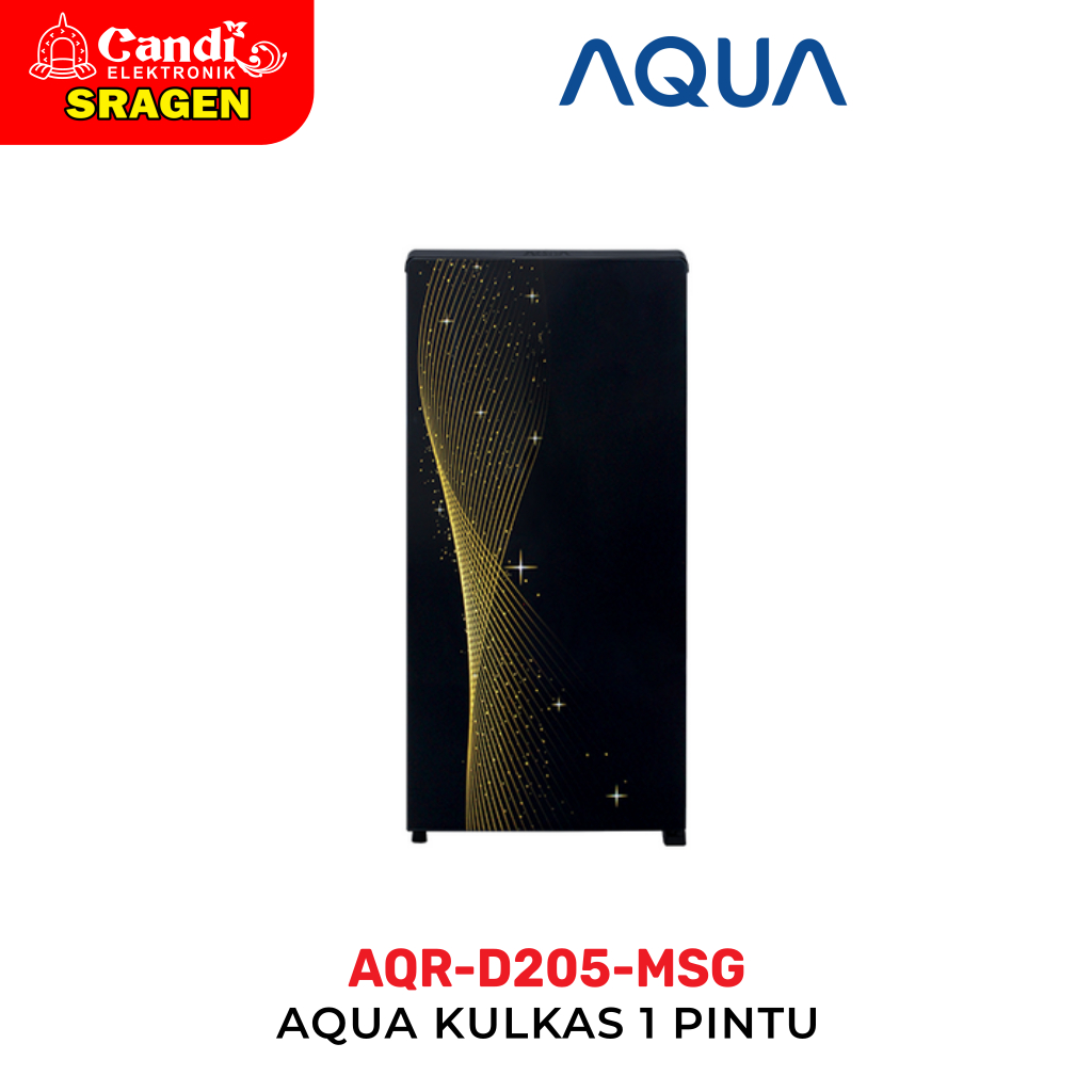 Jual AQUA Kulkas 1 Pintu 165 Liter - AQR-D205-MSG | Shopee Indonesia