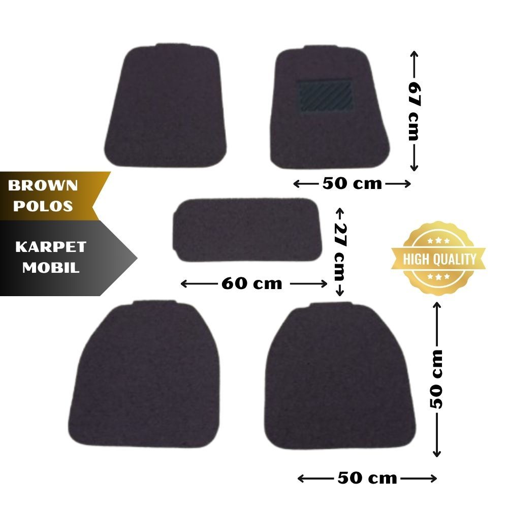 Jual Karpet Mie Mobil Universal 1 SET 5 Pcs / Karpet Mie Motif ...