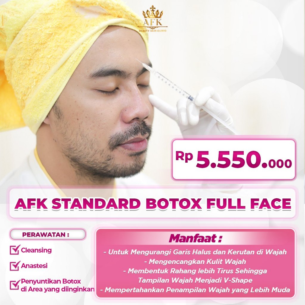 Jual AFK STANDARD BOTOX FULL FACE | Shopee Indonesia