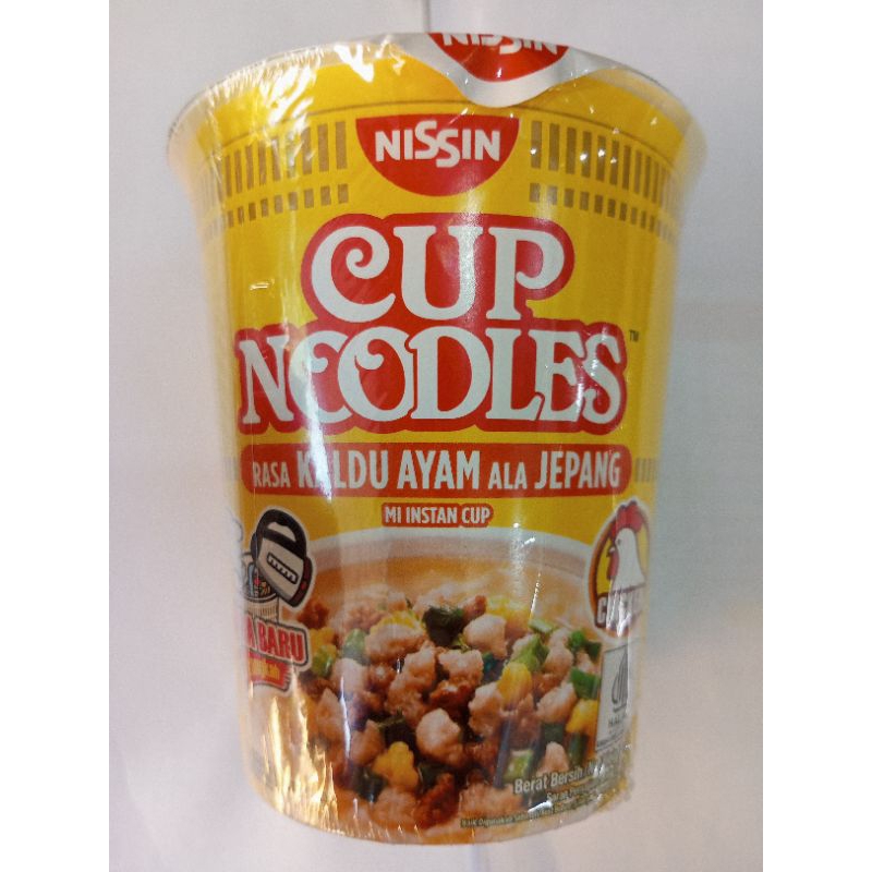 Jual Nissin cup noodles rasa kaldu ayam ala jepang 67gr | Shopee Indonesia