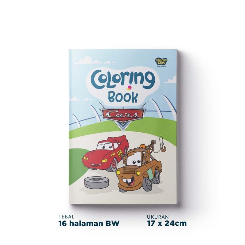Jual BUKU COLORING BOOK CARS AMAZING KIDS - BUKU MEWARNAI | Shopee ...
