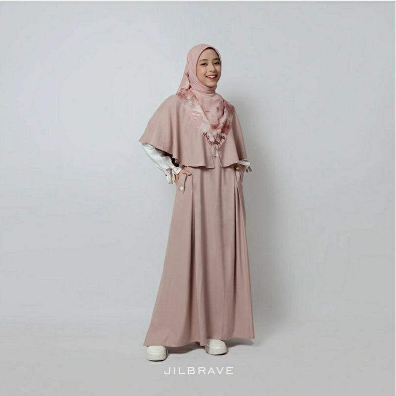 Jual JENNA DRESS JILBRAVE Special Edition Motif Premium Raya Collection ...