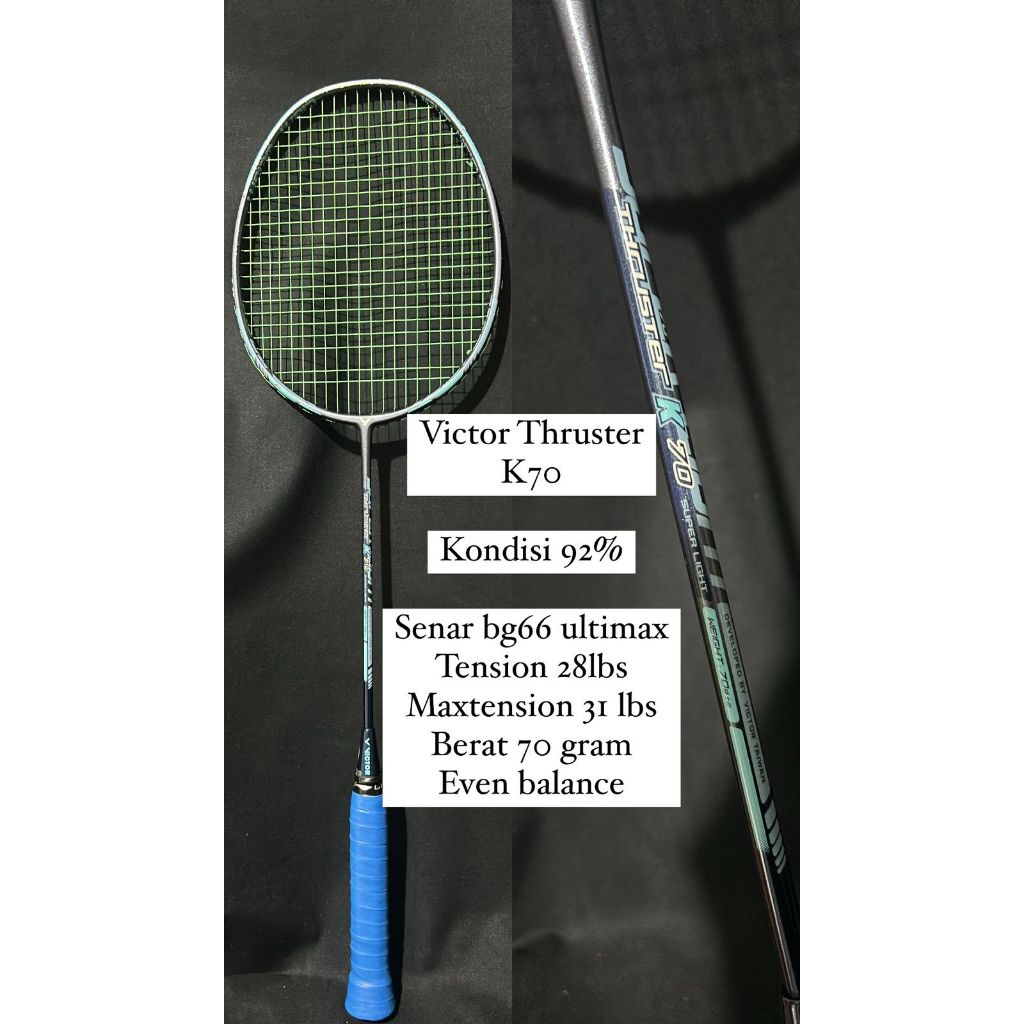 Jual Victor Thruster K70 | Shopee Indonesia
