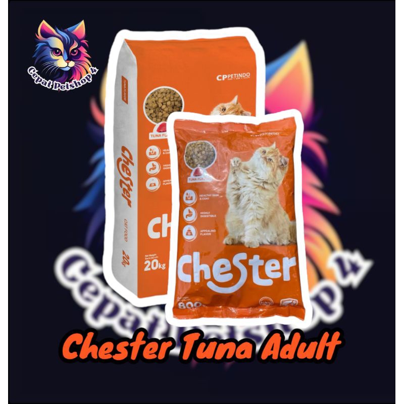 Jual Chester Cat Tuna 20 kg- makanan kucing adult | Shopee Indonesia