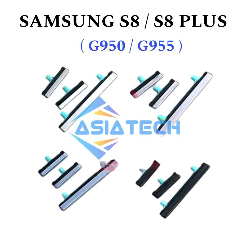 Jual TOMBOL LUAR ON/OFF+VOL SAMSUNG S8 / S8+ PLUS KEYPAD POWER ON OFF VOLUME ORIGINAL NEW ...