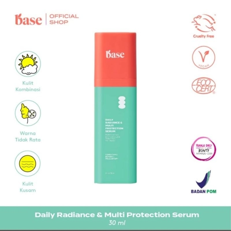 Jual BASE DAILY RADIANCE & MULTI PROTECTION SERUM | Shopee Indonesia