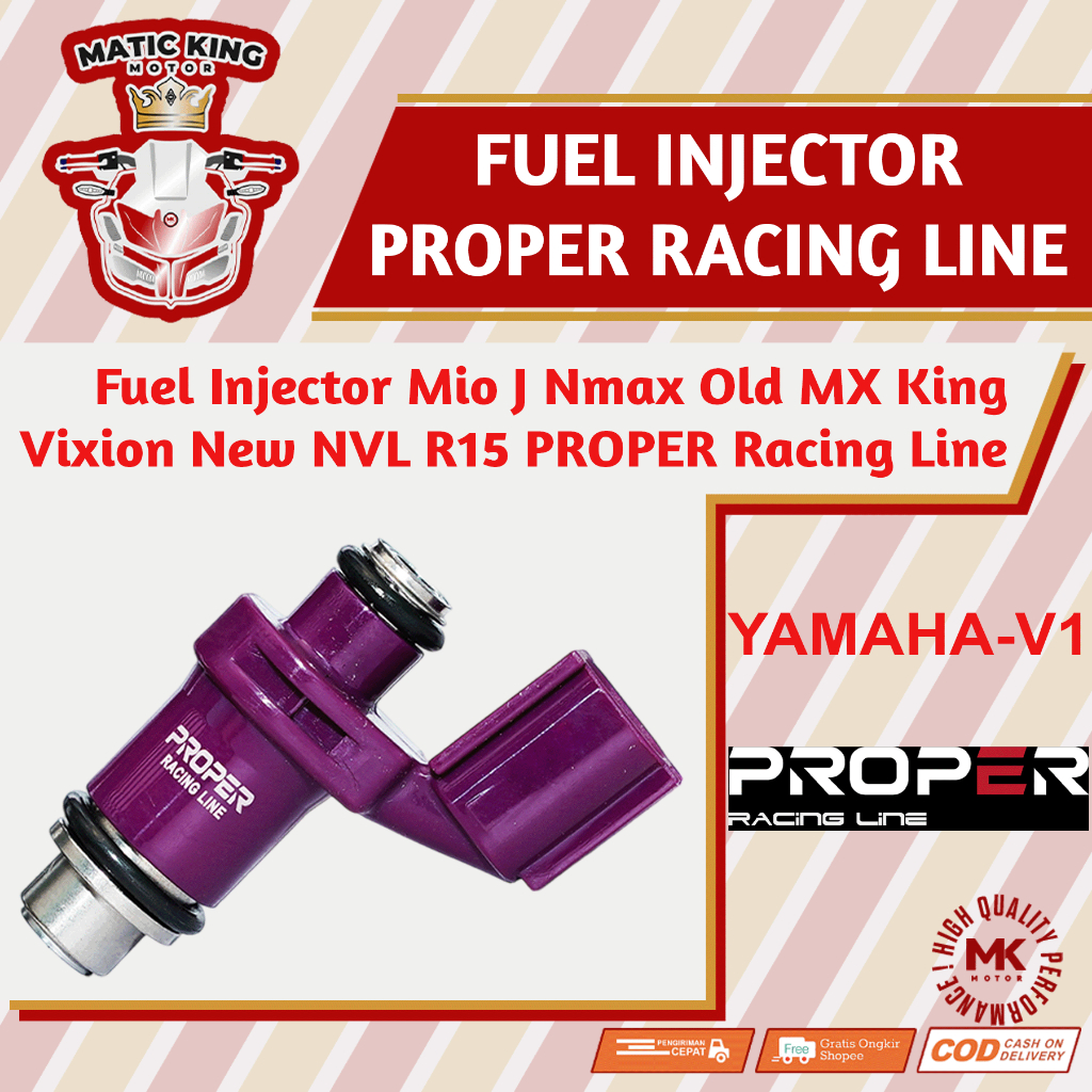 Jual Injektor Injector Yamaha Nmax Old Mio J MX King Vixion New NVL R15 ...