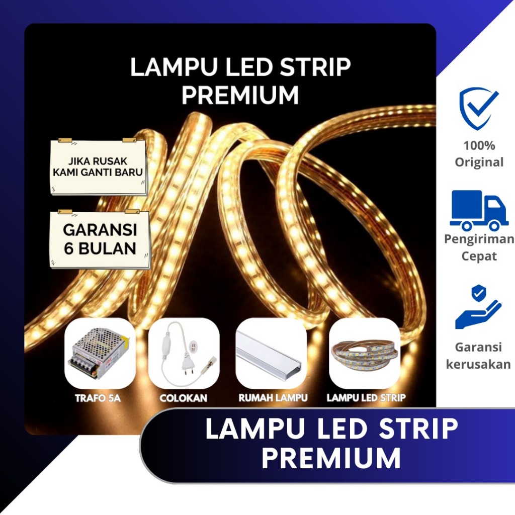Jual Lampu Led Strip / Lampu Hias Dekorasi / Rumah Lampu Led | Shopee ...