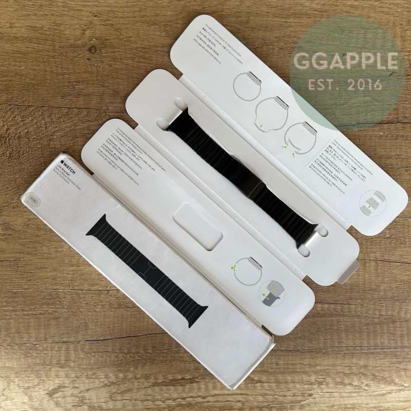 Jual Strap Link Bracelet Space Black 42mm Stainless Steel Apple Watch ...