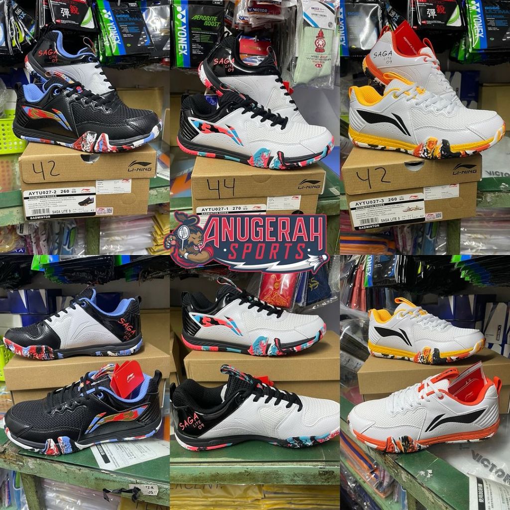 Jual Sepatu Badminton Li-Ning / LINING SAGA LITE 9 ORIGINAL | Shopee ...