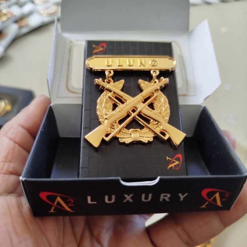 Jual super exclusive brevet ulung senapan wing ulung pin ulung senapan ...