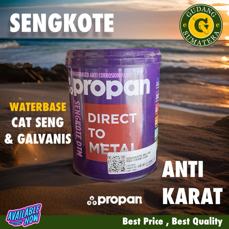 Jual PROPAN Cat Seng & Galvanis Anti Karat Waterbased Sengkote 950 WB 1 ...
